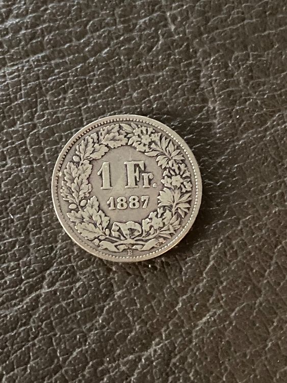 Pièce 1fr 1887 | Kaufen auf Ricardo