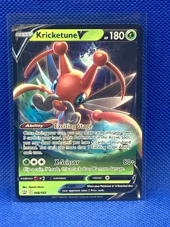 Pokemon Battle Styles / Kricketune V 006 / 163 EN | Kaufen auf Ricardo