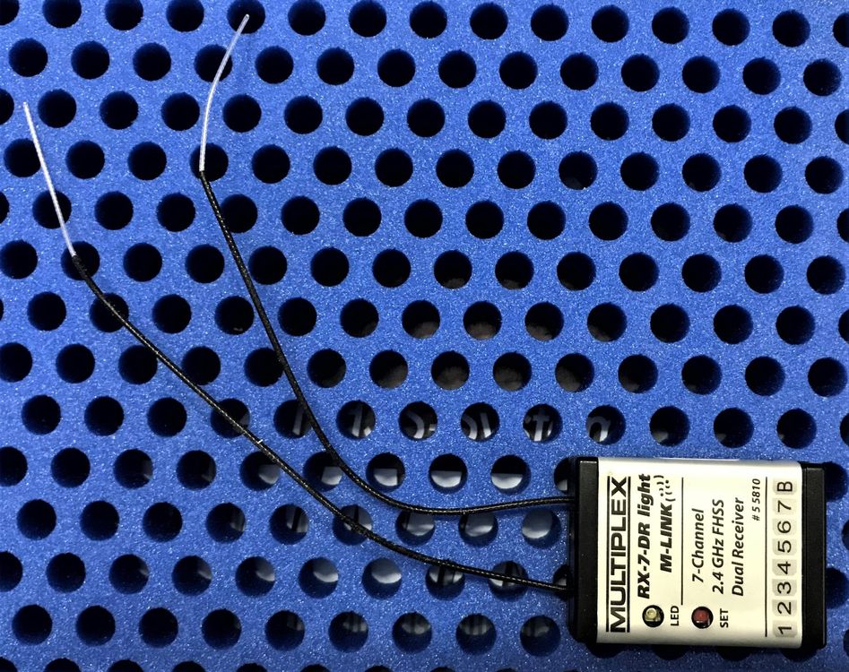 Empfänger RX-7-DR light "M-LINK", Multiplex #55810 (Gebraucht) in ...