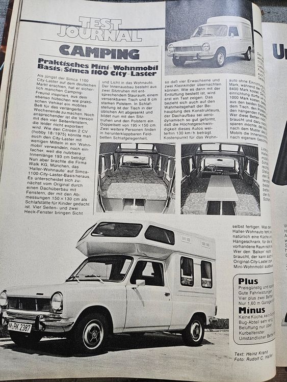 Hobby 20/75 Dragster Simca 1100 City Hercules K 125 xx (Gebraucht) in ...