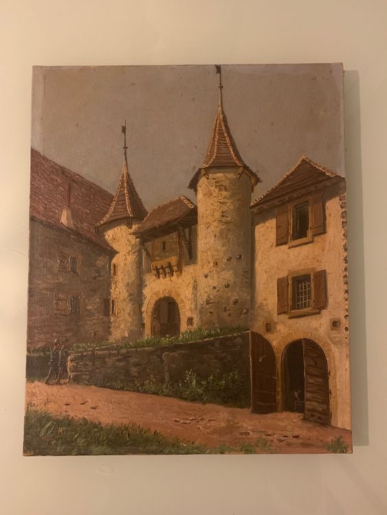 Très joli tableau de Max Theynet (1897) | Kaufen auf Ricardo