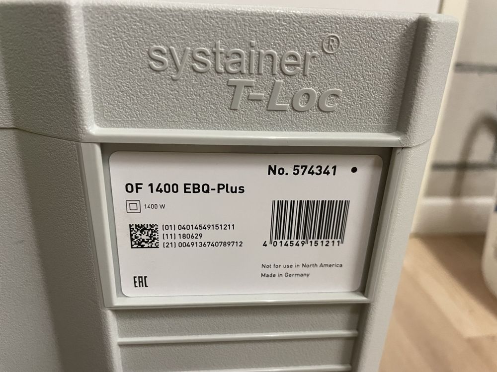 Festool Oberfräse OF 1400 mit MFS 400 und MFS 200 (Gebraucht) in ...