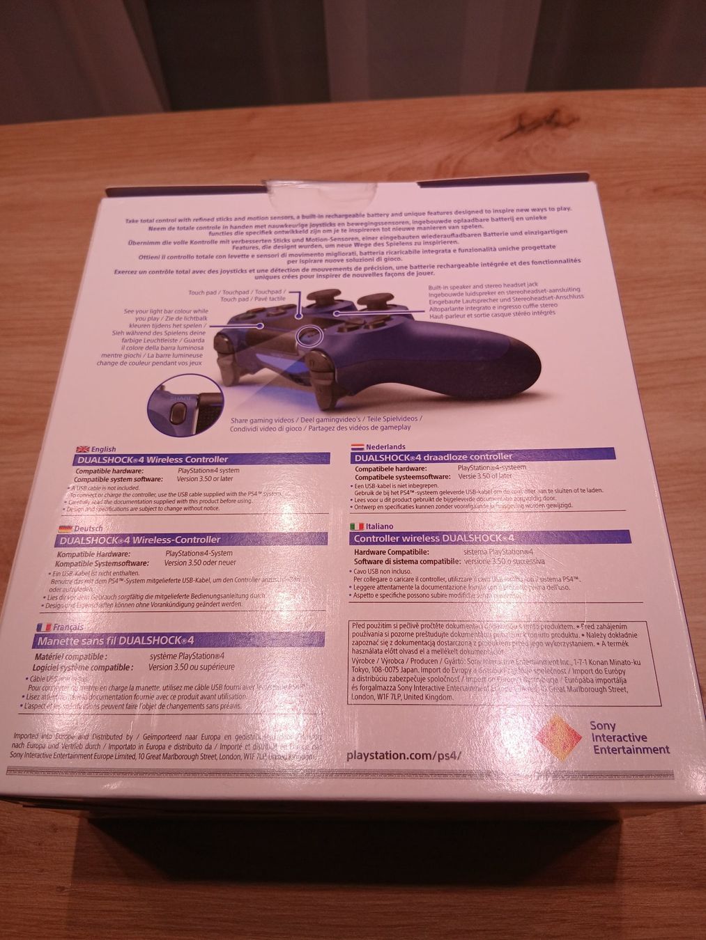 Sony PS4 Dualshock 4 Controller - Midnight Blue NEU&OVP (Neu und ...