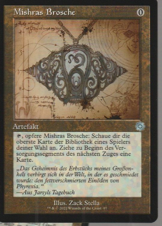Magic The Gathering MTG Retro Frame Artifact 97 Mishras Bros (Neu ...