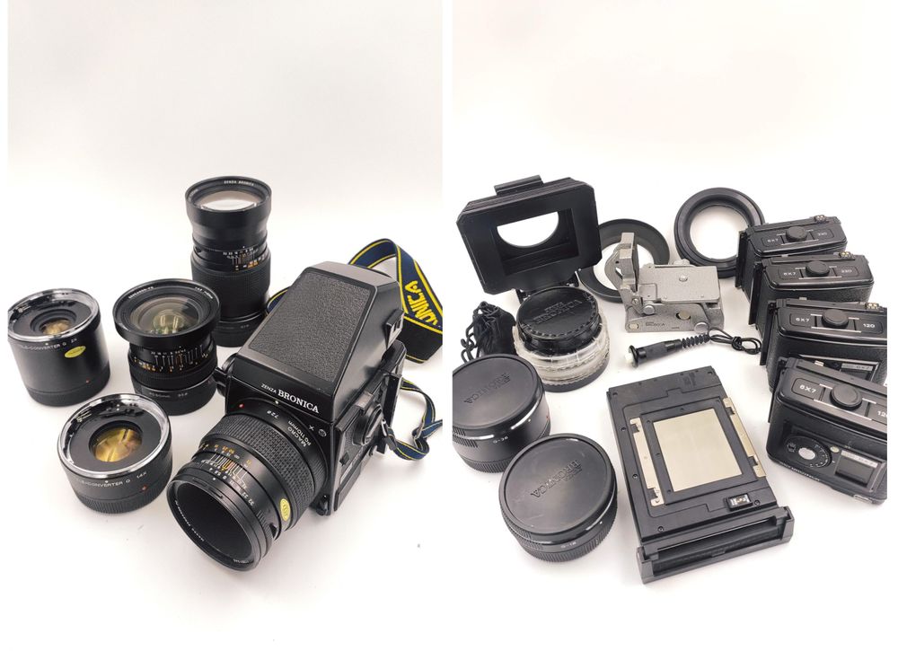 Zenza Bronica GS-1 6x7 Mittelformat Kamera mit viel Zubehör! (Gebraucht ...