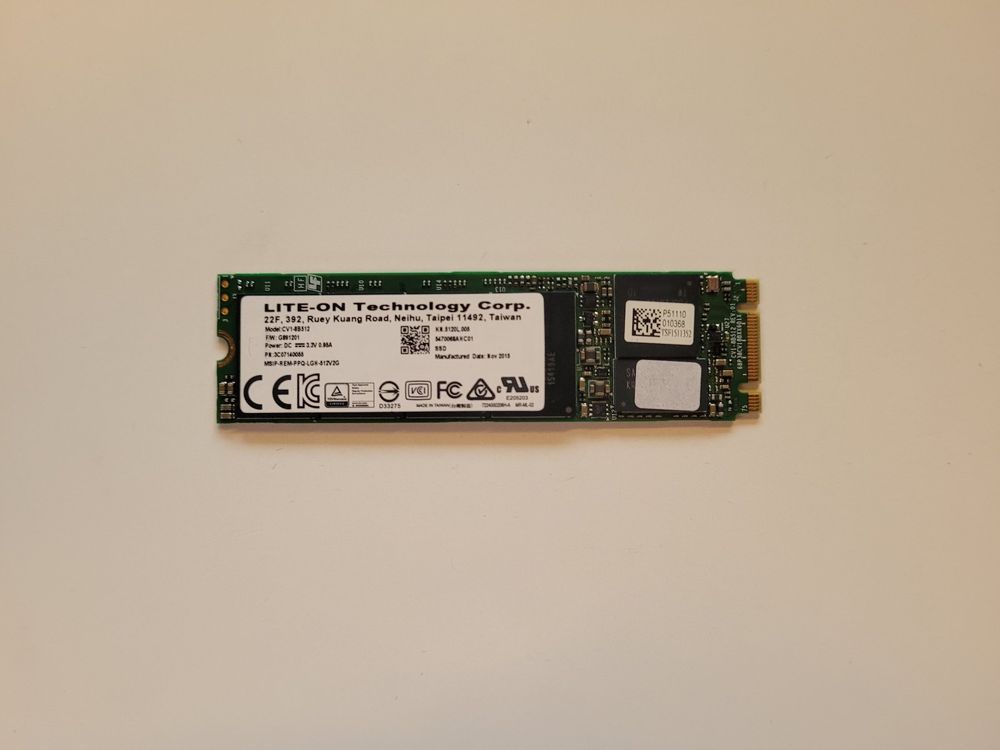 Liteon SSD 512GB M.2 SATA (Gebraucht) in Unterengstringen für CHF 22 ...