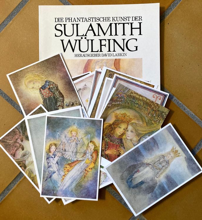 🌟 Sulamith Wülfing Kunstbuch AKs 1978 Esoterik Engel 🌟 (Gebraucht) in ...