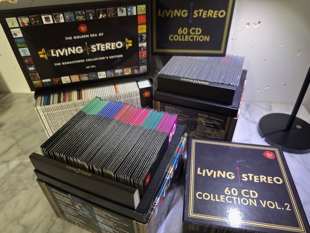 Living Stereo CD Collections, Vol 1, 2, 3, Total 180 CDs (Gebraucht) in ...