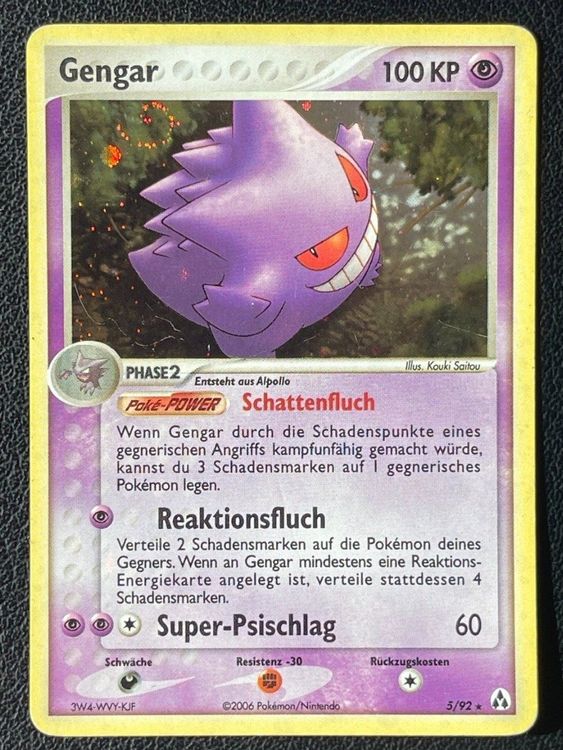 Gengar 5/92 Holo Rare Pokémon EX Legend Maker | Kaufen auf Ricardo
