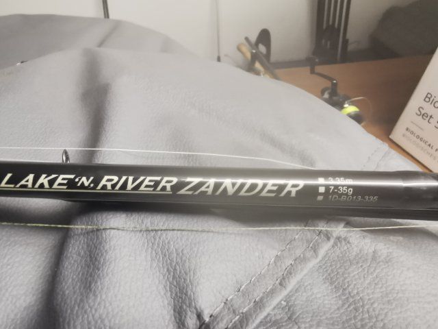 3 TOP ANGELRUTEN MIT ROLLE UND MIT SILCH UND GEFLOCHTENE SCH (Neu ...