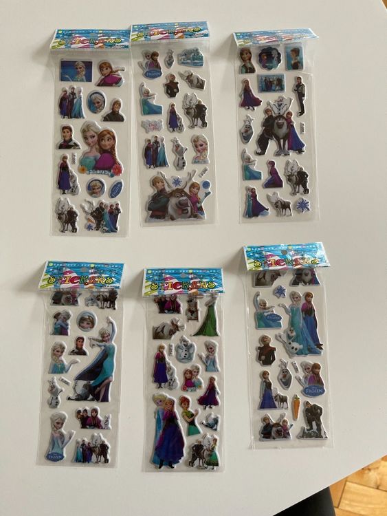 3D Frozen Sticker Prinzessin Elsa | Kaufen auf Ricardo
