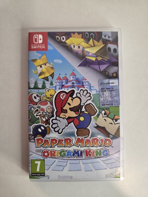 Paper Mario: The Origami King - Nintendo Switch! Top! (Gebraucht) in ...