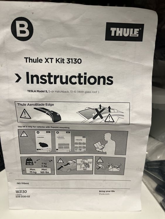 Thule Rapid System 753 mit FussSatz Thule XT Kit 3130 (Gebraucht) in ...