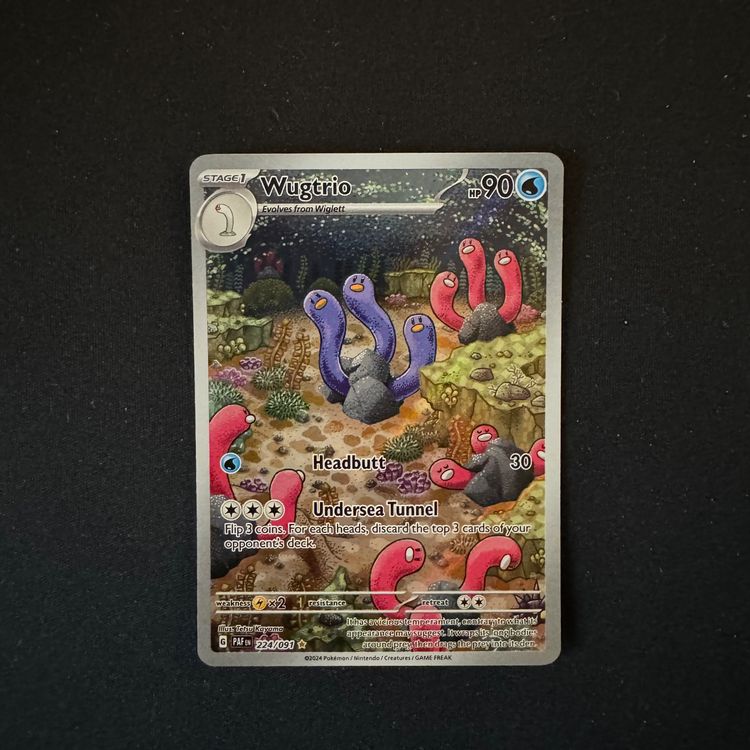 Pokémon Karte | Wugtrio Shiny Illustration Rare ENG (Neu (gemäss ...