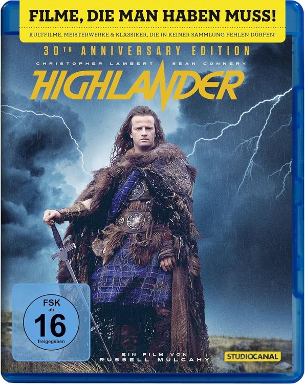 Highlander - 30th Anniversary Blu-ray Neu & OVP | Kaufen auf Ricardo