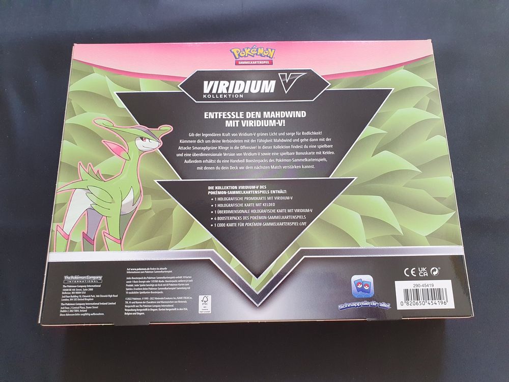 Pokémon Viridium V Box (DE) (Neu und originalverpackt) in Zürich für ...