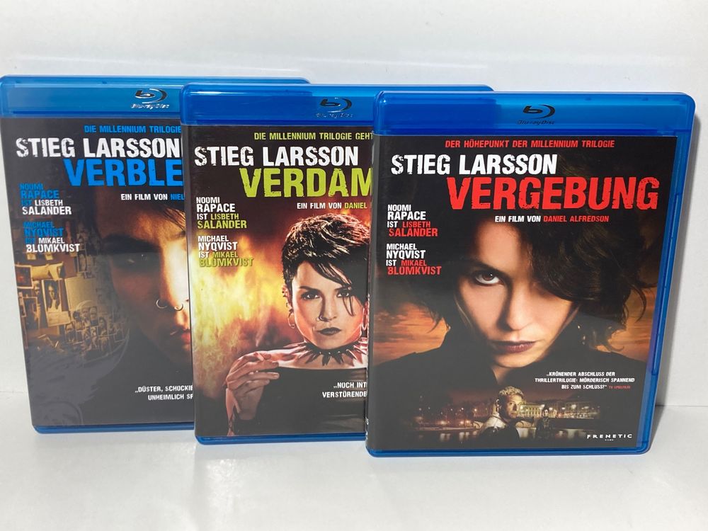 Stieg Larsson - Millennium Trilogie Blu Ray (Gebraucht) in Wilderswil ...