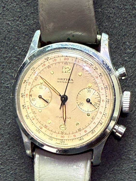 Montre Chronographe Orfina acier vintage (D'occasion) à Payerne pour ...