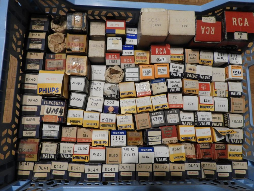 LOT Röhren meistens NOS, neue aus altem Lagerbestand | Acheter sur Ricardo