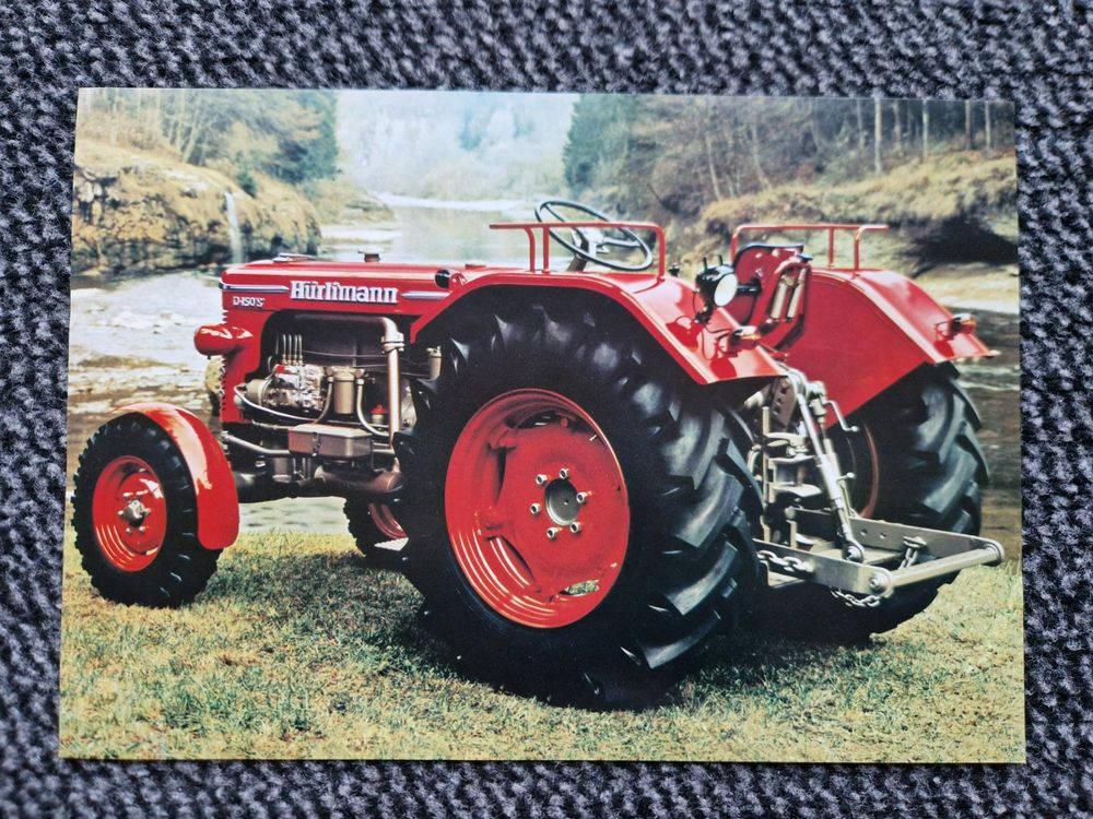 Original Poster Traktor Hürlimann D-150S (Gebraucht) in Dürnten für CHF ...