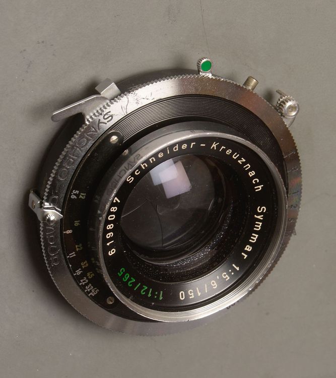 kompl. SINAR Norma 4/5in. 4 Kassetten, Symmar 150mm 5.6 (Gebraucht) in ...