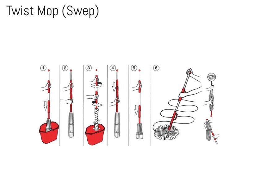Wischmopp Swepmop für geölten Holzboden Woca | Kaufen auf Ricardo