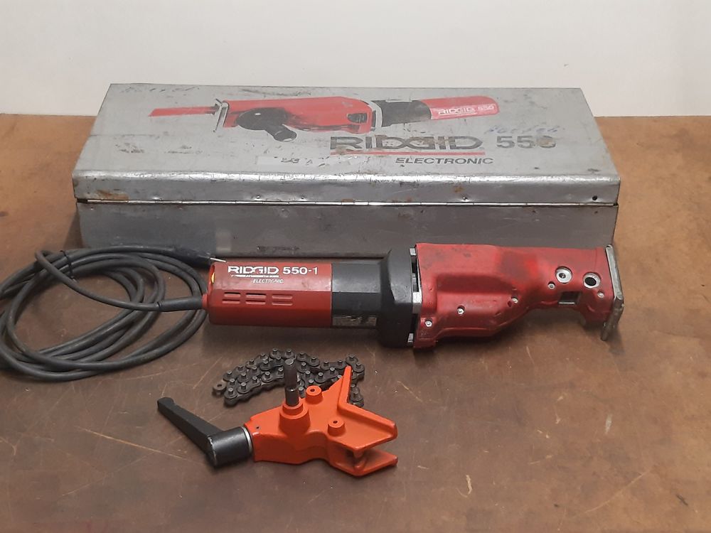 RIDGID 550-1 Säbelsäge mit Kettenrohrhalter (Gebraucht) in Winterthur ...