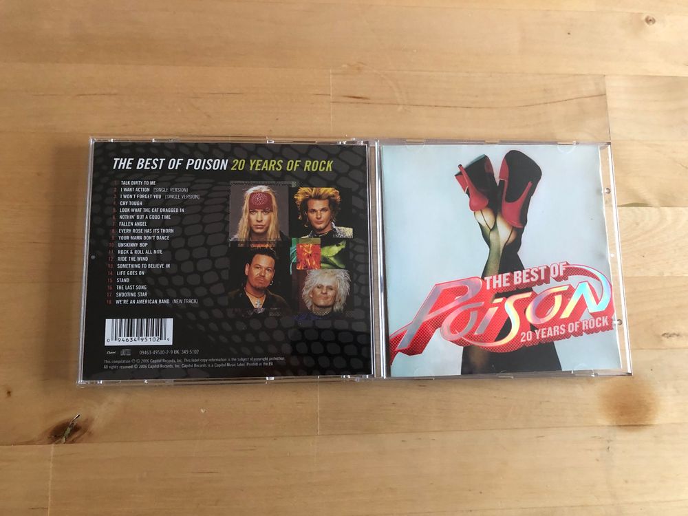 POISON The best of CD Glam Rock Bret Michaels (Gebraucht) in Basel für ...