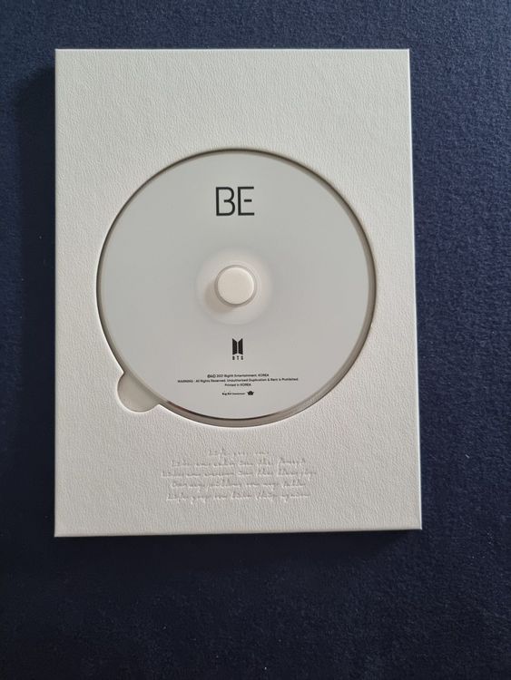 Album BTS Be (Neu (gemäss Beschreibung)) in Lausanne für CHF 30 – mit ...