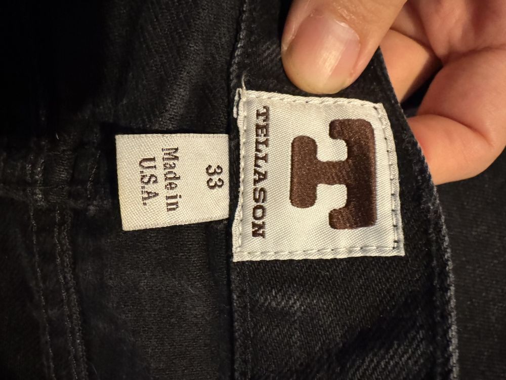 Tellason Selvedge Jeans – Größe 33 – Made in USA (Gebraucht) in Basel ...