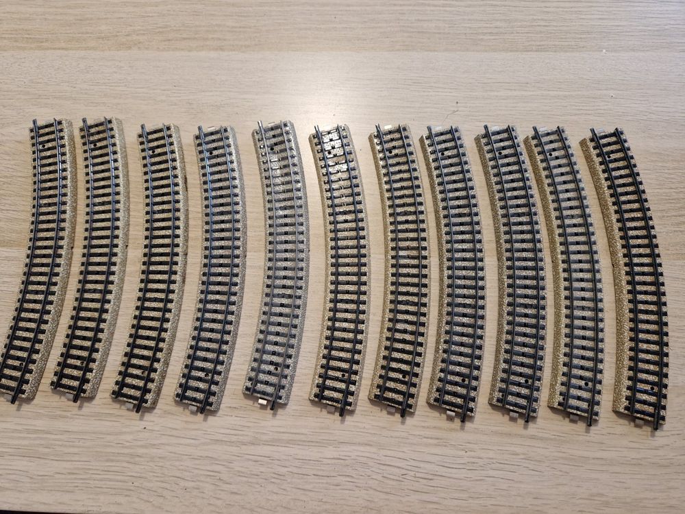 Märklin 11 x 5200 Gebogenes gleis M H0 | Kaufen auf Ricardo