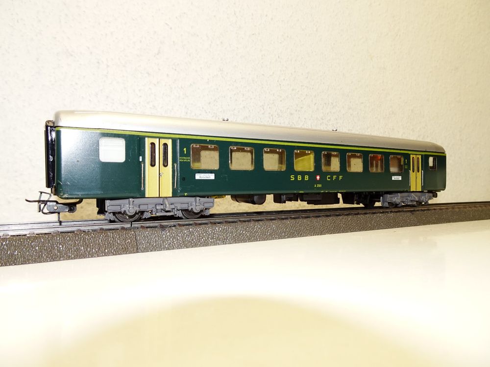 Märklin Personenwagen SBB A2561 Innenbeleuchtung HO 4066 (1) | Kaufen auf Ricardo