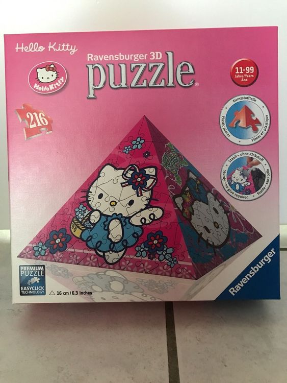 Hello Kitty 3D Puzzel Pyramide (Neu (gemäss Beschreibung)) in ...