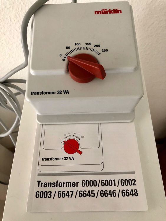 MÄRKLIN Transformer (Gebraucht) in Stäfa für CHF 30 – mit Lieferung auf ...