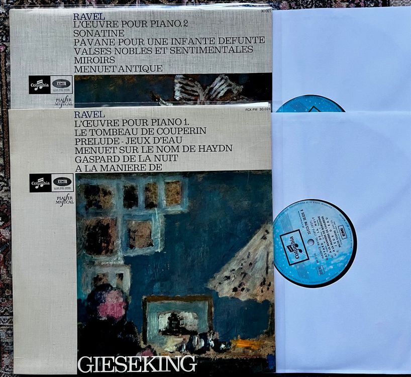 Ravel - Gieseking – L'Oeuvre Pour Piano 1 & 2 - / 2 LPs 🛀 | Kaufen auf Ricardo
