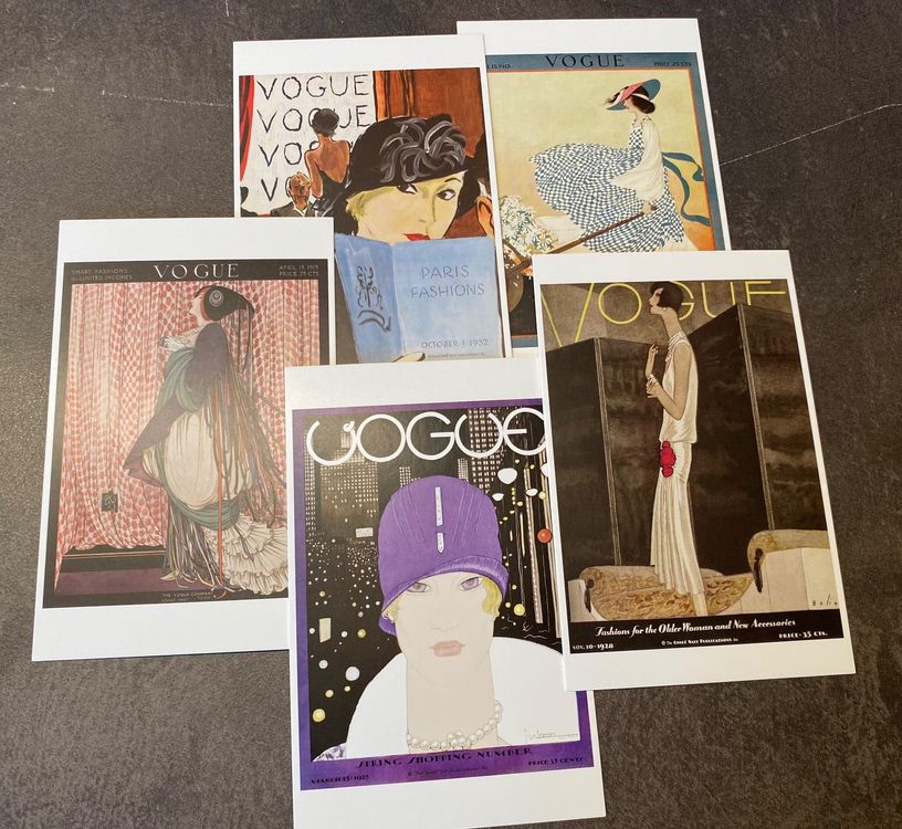 Postcards from Vogue (5PCS)- set 15x10cm | Kaufen auf Ricardo