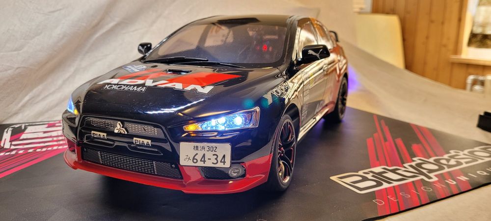 Tamiya TT02 Mitsubishi Lancer EVO II | Kaufen auf Ricardo