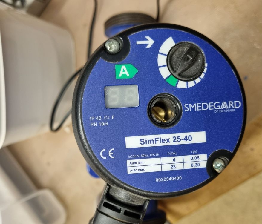 Umwälzpumpe Smedegard SimFlex 25-40 | Kaufen auf Ricardo