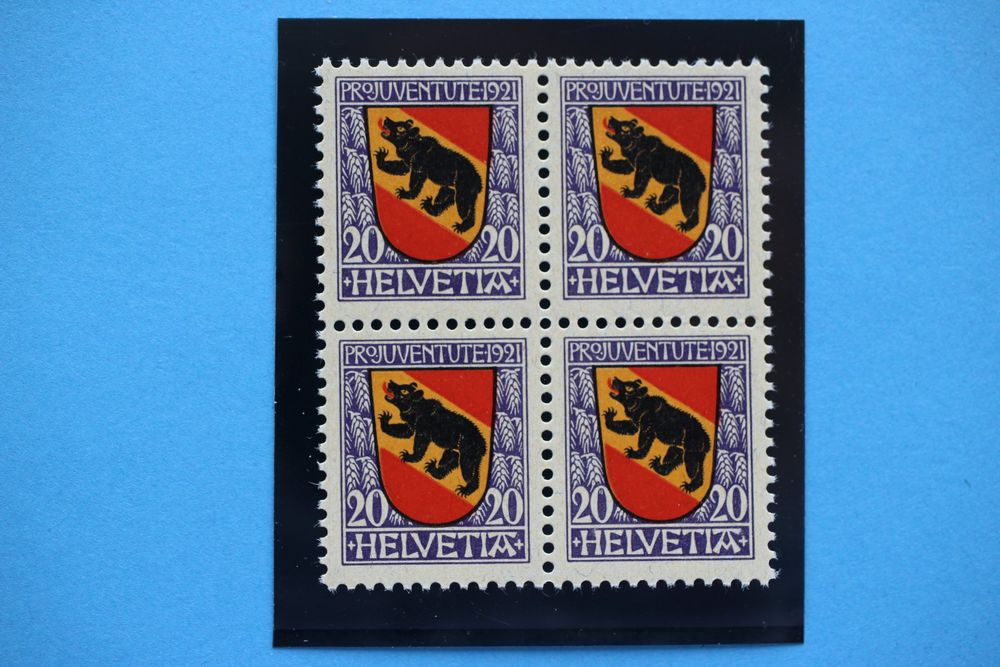 PJ 1921 Nr. 19 - postfrisch ** - BERN - Zumstein CHF 36.00 (Neu (gemäss ...