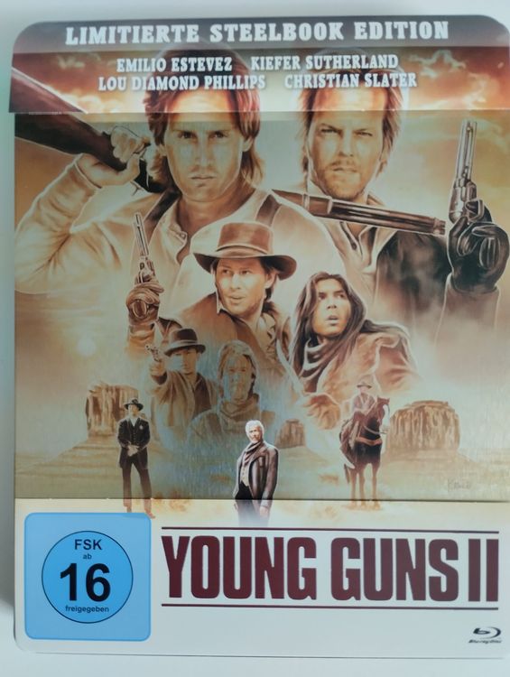 YOUNG GUNS 2 LIM. STEELBOOK BLU-RAY (Neu (gemäss Beschreibung)) in Basel für CHF 14 – mit ...