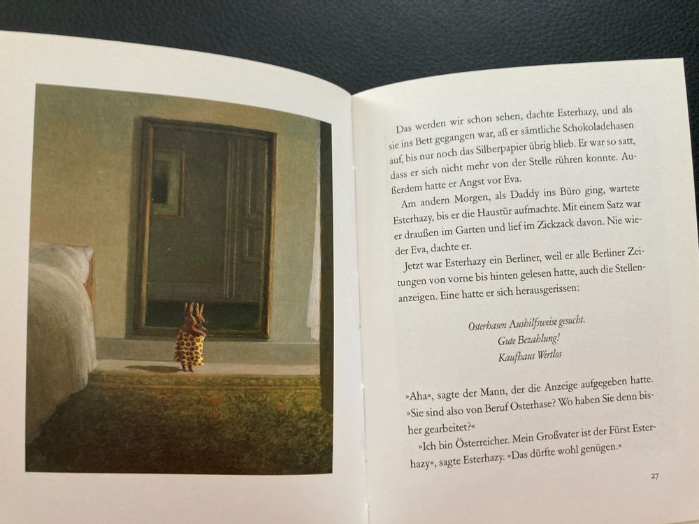 ESTERHAZY Eine Hasengeschichte von Dische Enzensberger Sowa (Gebraucht ...