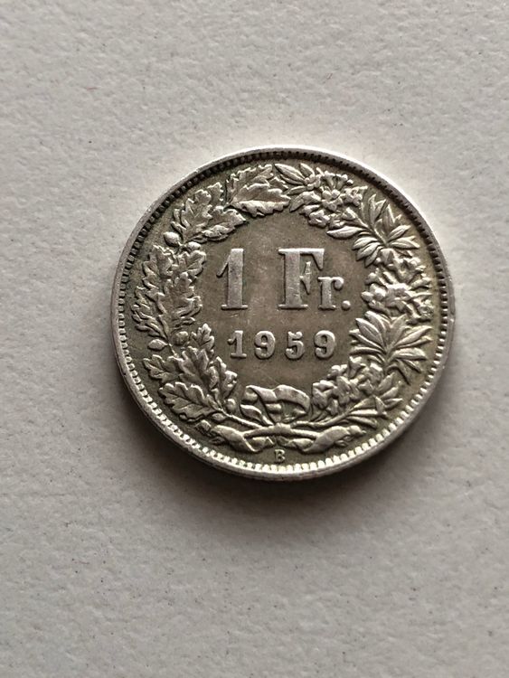 1 Fr. 1959 (Gebraucht) in Schötz für CHF 2.8 – mit Lieferung auf Ricardo kaufen