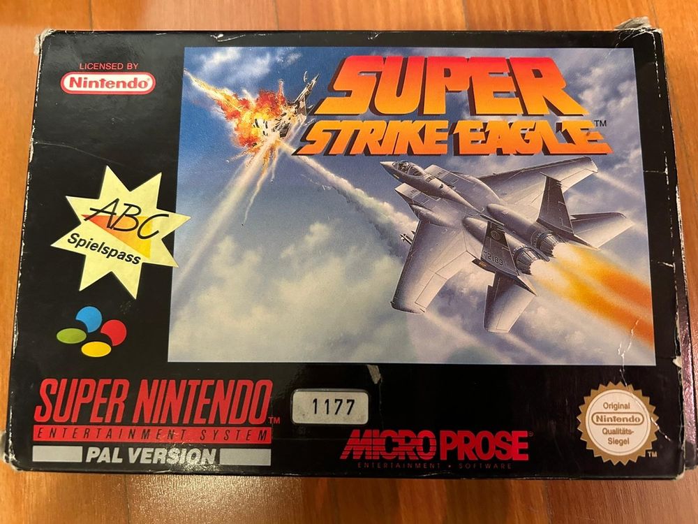 Super Nintendo Spiel Super Strike Eagle (Gebraucht) in Aadorf für CHF ...