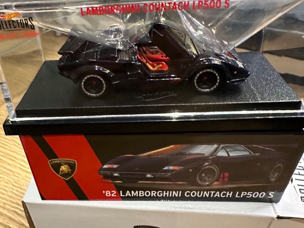 Hot Wheels RLC ’82 LAMBORGHINI COUNTACH LP 500 S Spectraflam (Neu und ...