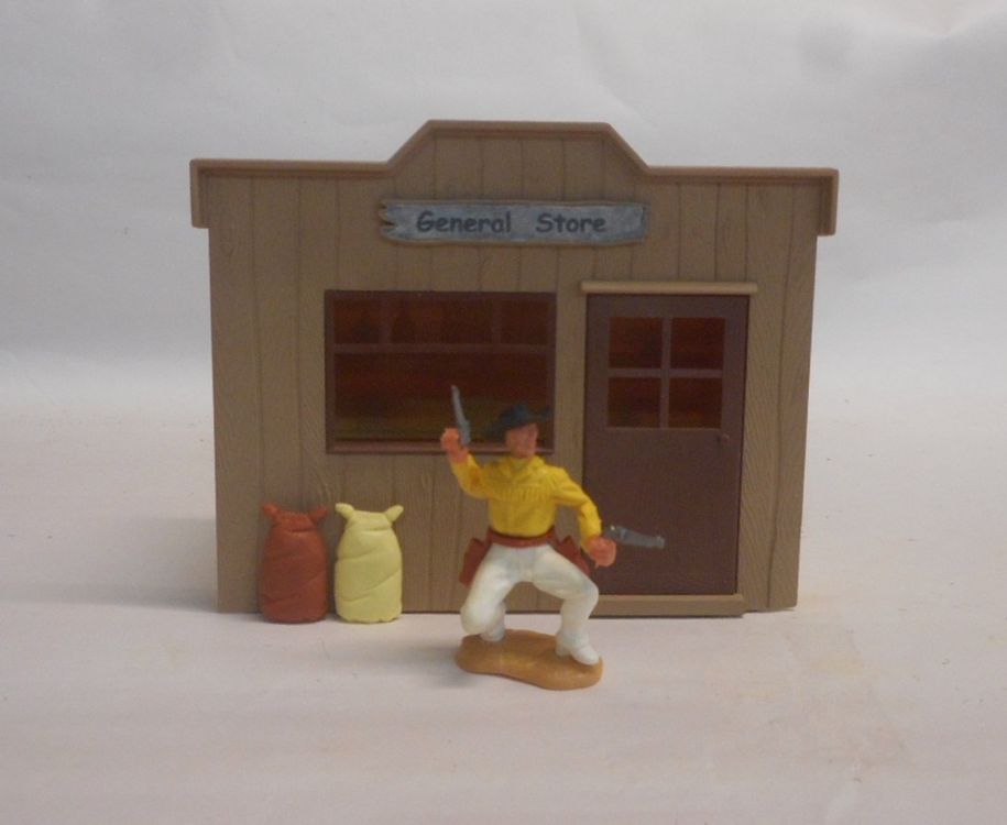 Timpo Toys General Store Set mit Cowboy Figur Nr. 1 (Gebraucht) in ...