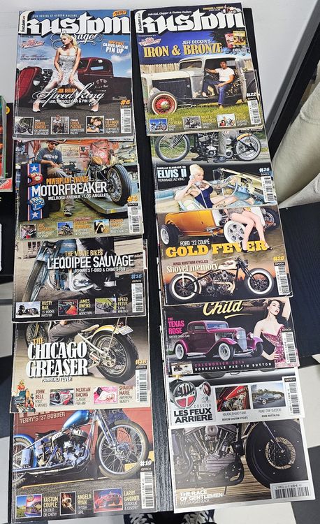 11x catalogues kustom choppers (Gebraucht) in rolle für CHF 11 – mit ...