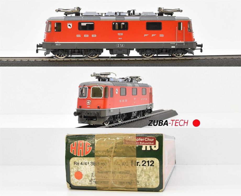 HAG 212 E-Lok Re 4/4 II SBB H0 WS Analog | Kaufen auf Ricardo