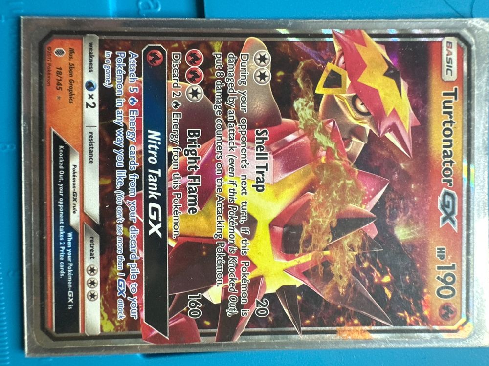 Pokemon GX Card Tortunator (Neu (gemäss Beschreibung)) in Embrach für ...