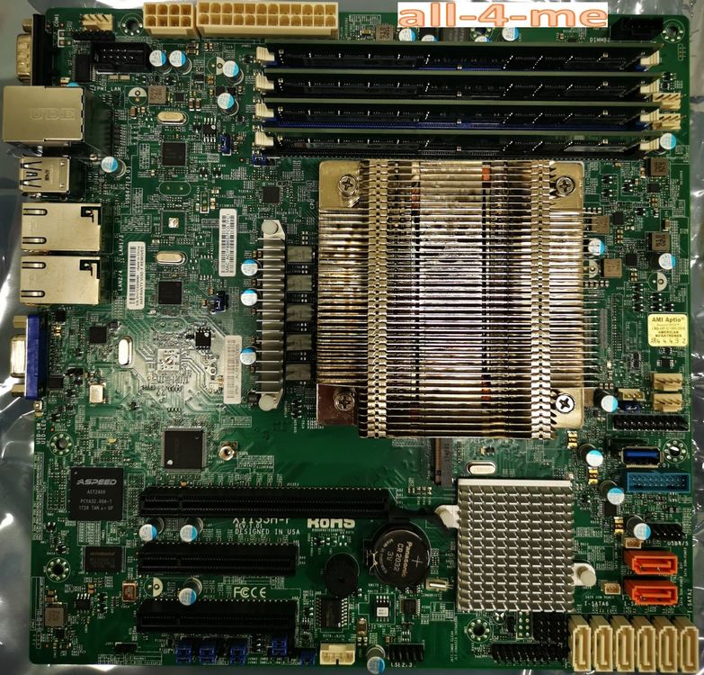 Supermicro X11SSH-F Mainboard mit i3 CPU und 32GB ECC RAM | Kaufen auf ...