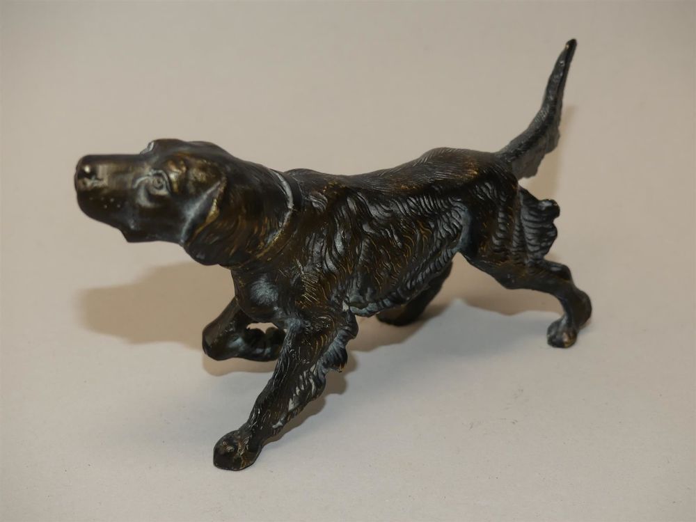 Bronze Skulptur Hund | Kaufen auf Ricardo
